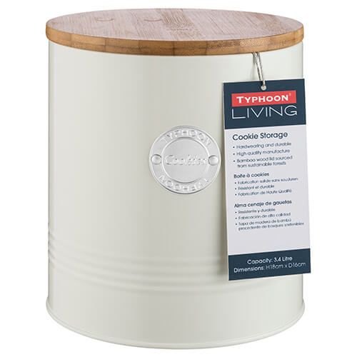 Typhoon Living Cream Cookie Tin | Buy Online Here - Portmeirion Online