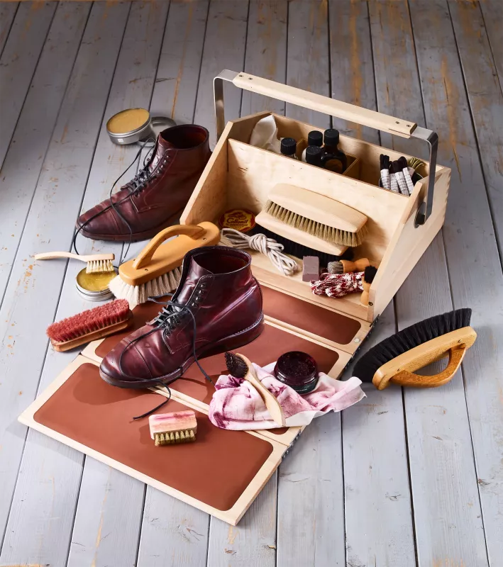 Redecker Shoe Cleaning Box | Buy Online Here - Portmeirion Online