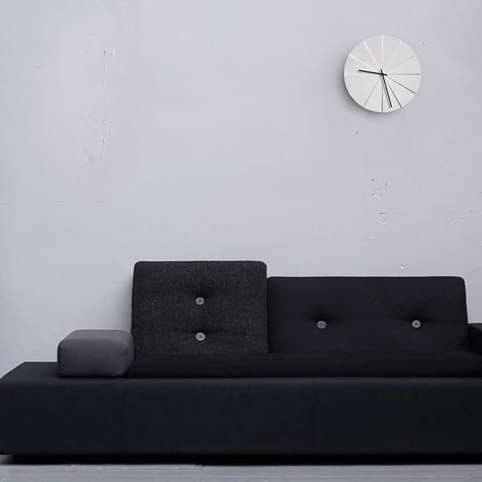Leff Amsterdam Scope Clock 45 White | At Portmeirion Online ...