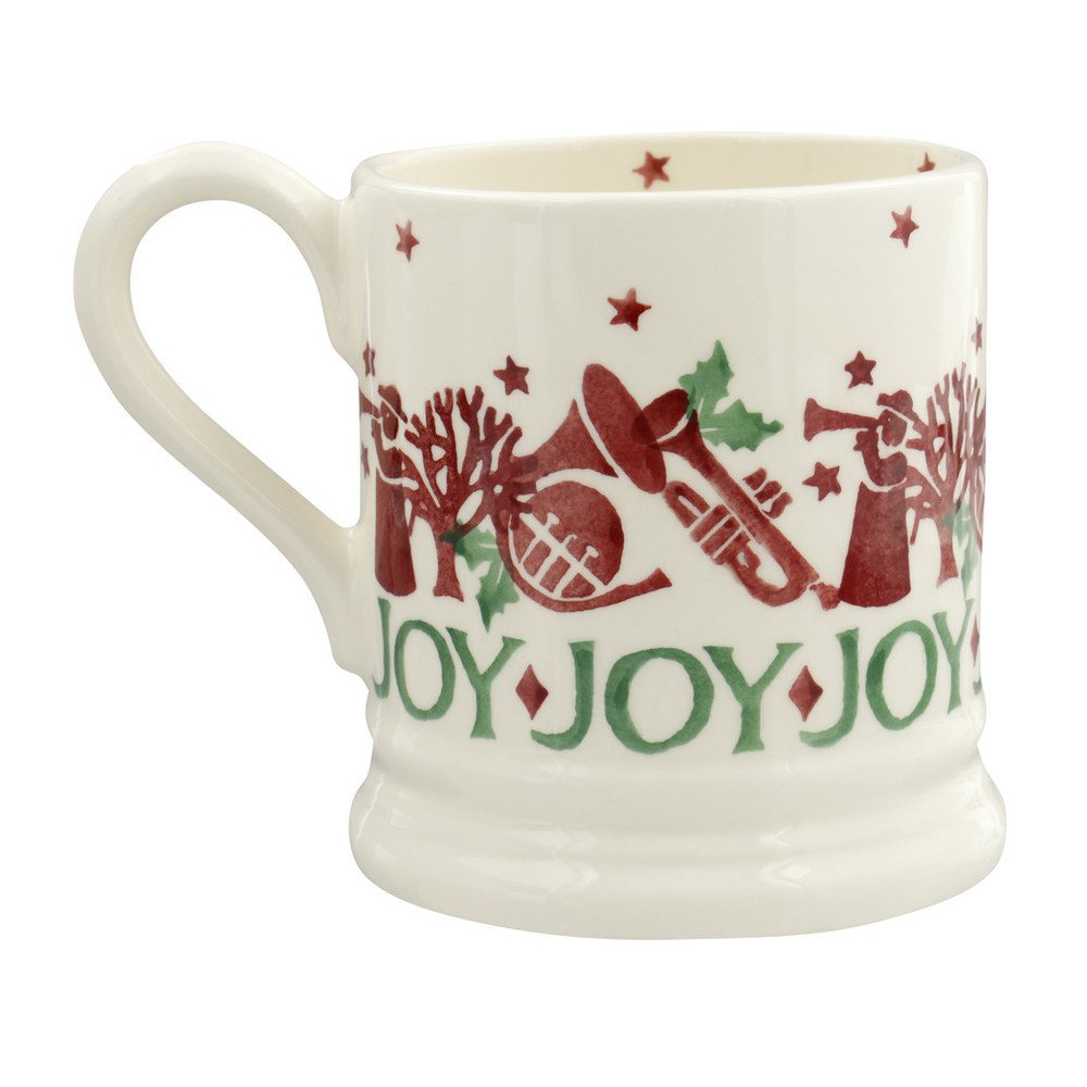 Emma Bridgewater Joy Trumpets Joy 1/2 Pint Mug | Buy Online Here ...