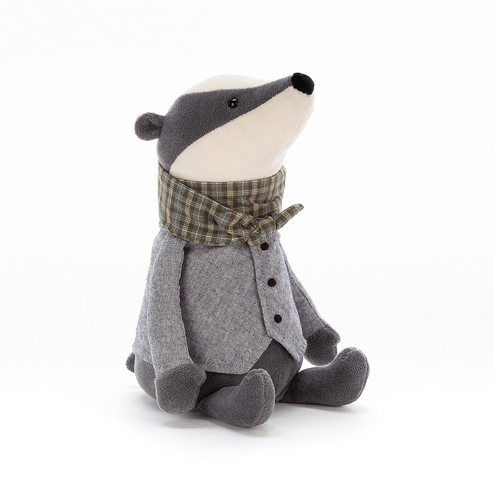 Jellycat Riverside Rambler Badger | At Portmeirion Online - Portmeirion ...