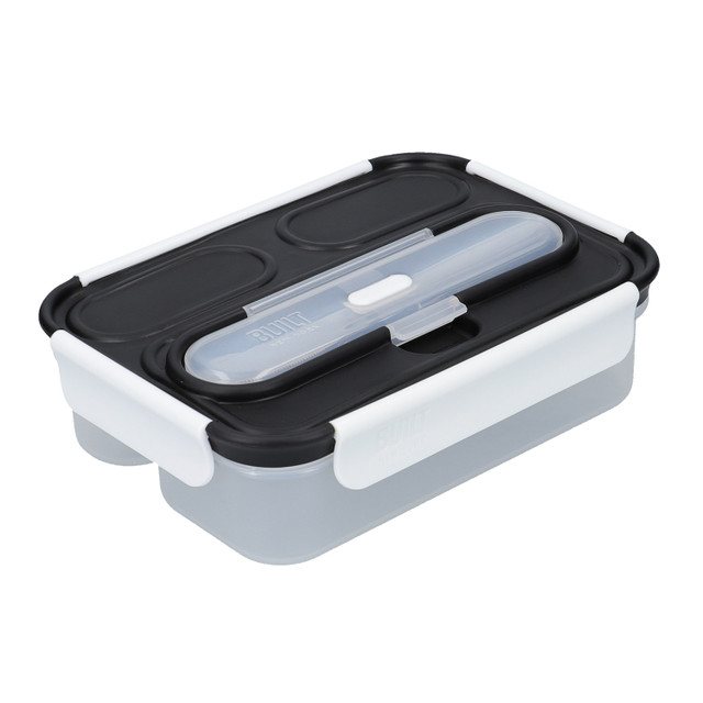 Built Proffessional Lunch Box With Cutlery | Buy Online Here ...