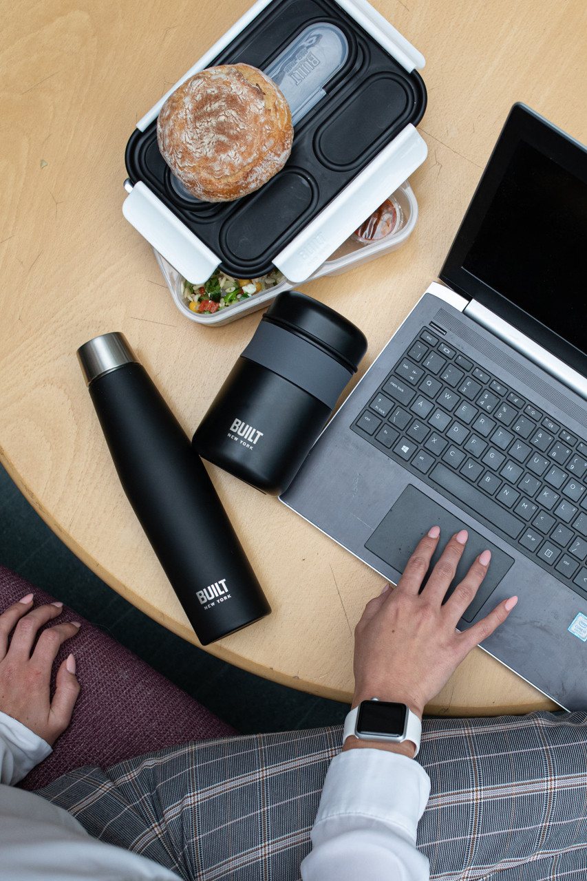 Built Proffessional Lunch Box With Cutlery | Buy Online Here ...