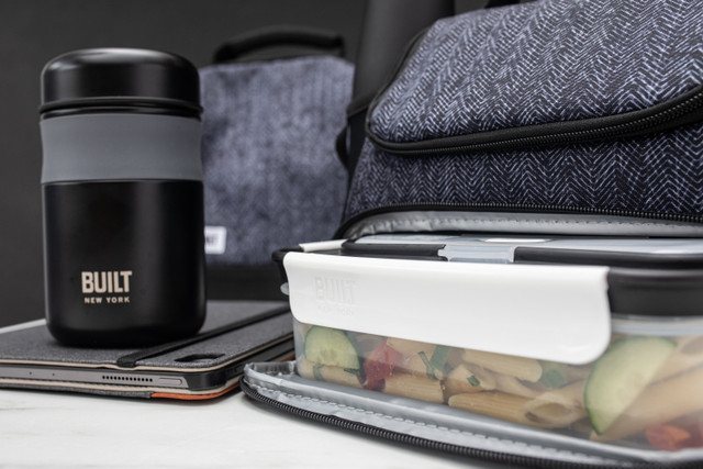 Built Proffessional Lunch Box With Cutlery | Buy Online Here ...