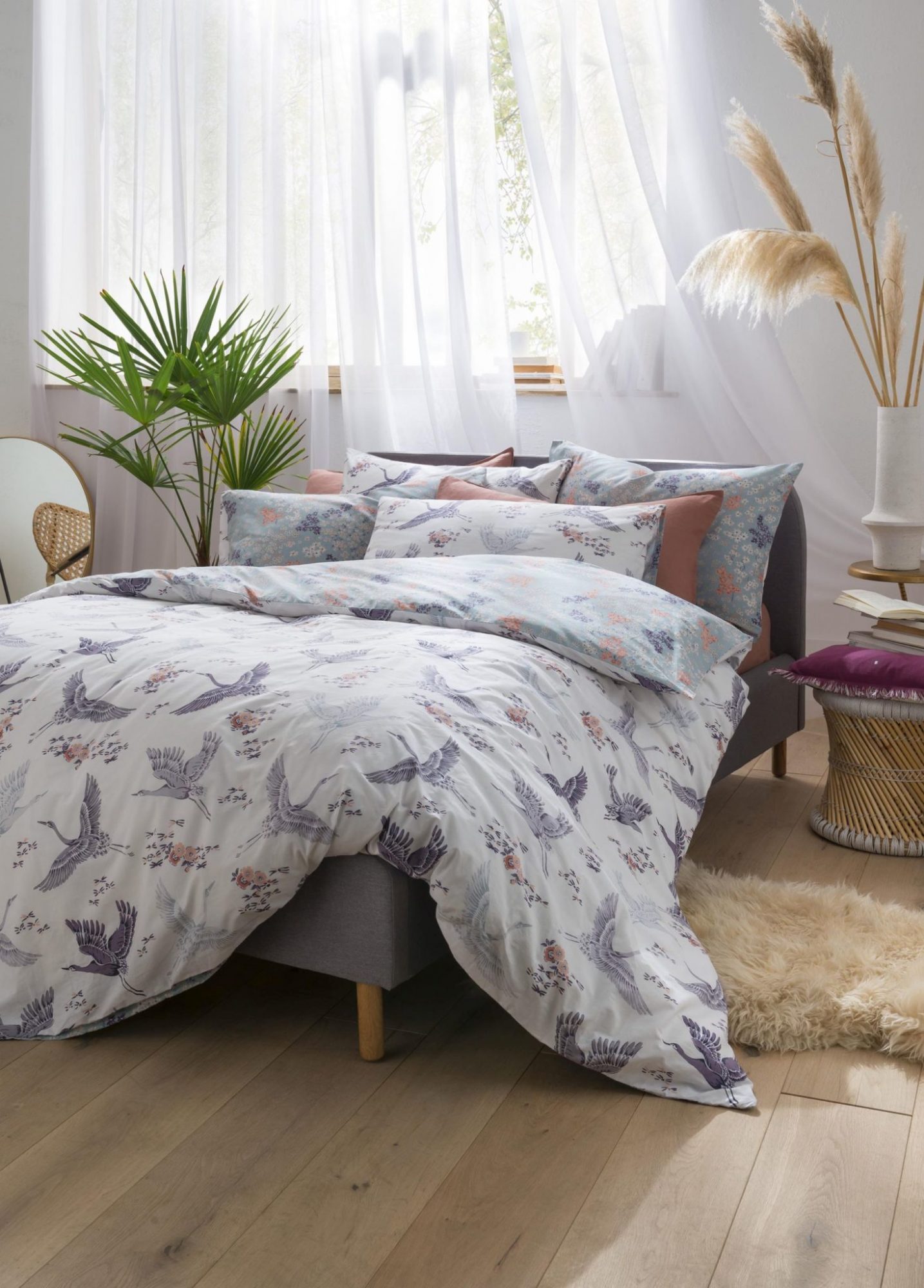 Fat Face Floral Flight Iris Duvet Set | Buy Online Here - Portmeirion ...