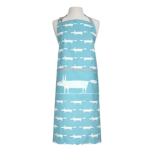 Scion Living Mr Fox Teal Adult Apron | At Portmeirion Online ...