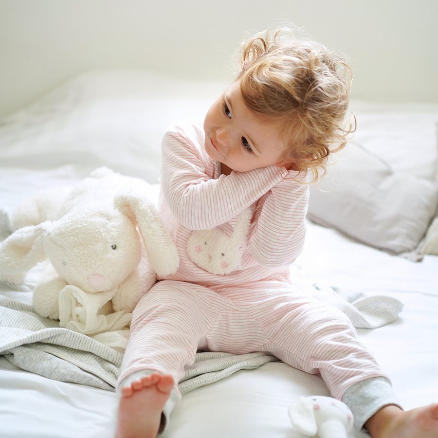 Albetta Snuggly Bunny Applique Loungewear 6-12 Months - Portmeirion Online