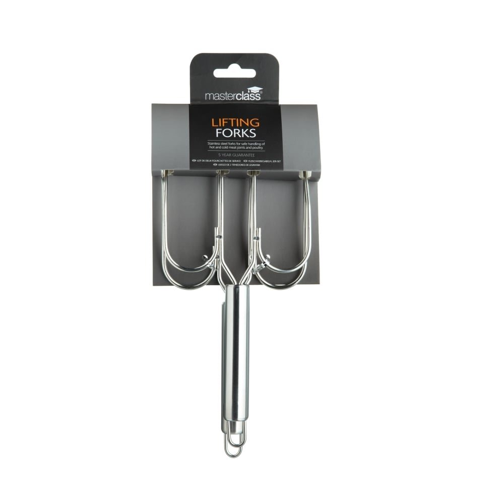 Masterclass Stainless Steel Meat Lifters | Buy Online Here ...