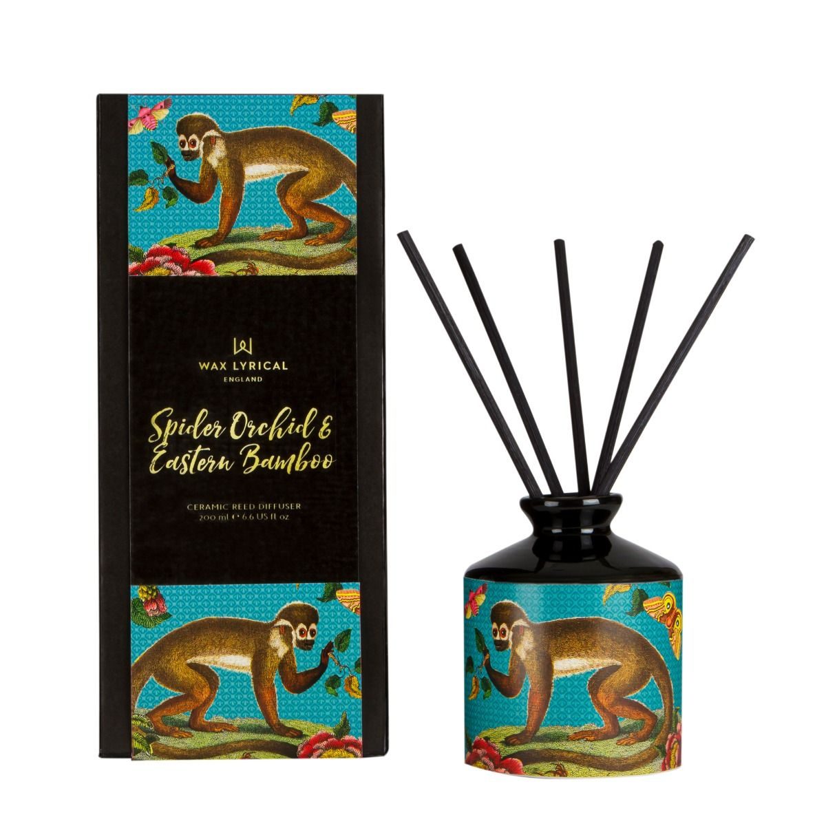 Street Mythology Spider Orchid & Eastern Bamboo Reed Diffuser | Buy on - Portmeirion Online