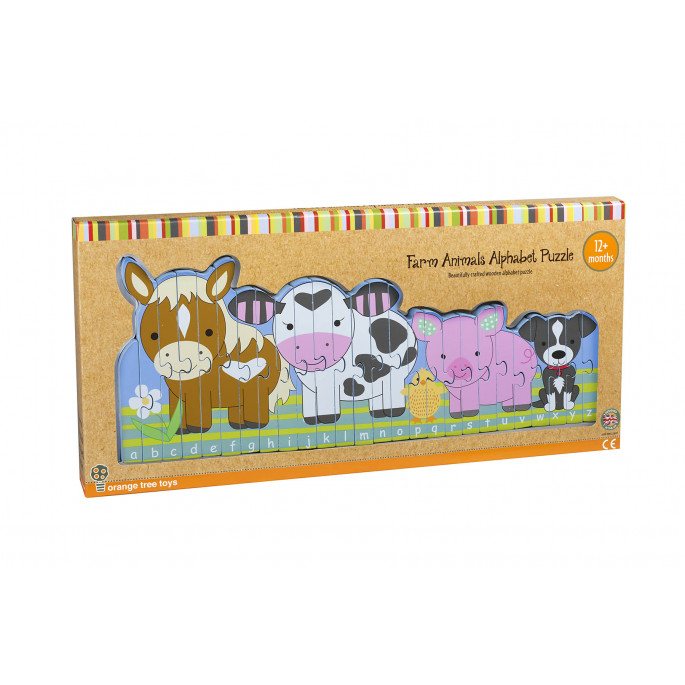 Farm Animal Alphabet Puzzle | Buy Online Here - Portmeirion Online