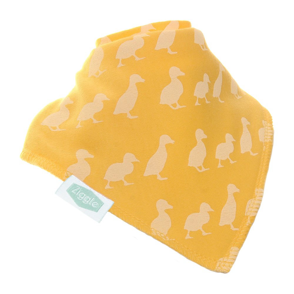 Baby Bandana Dribble Bib Waddling Ducks Yellow | Buy Online Here ...