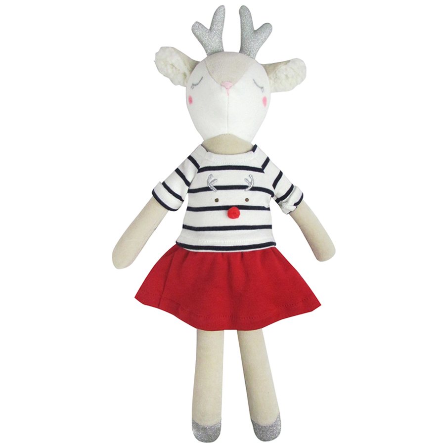 Albetta Christmas Deer Toy Velvet Toy | Buy Online Here - Portmeirion ...