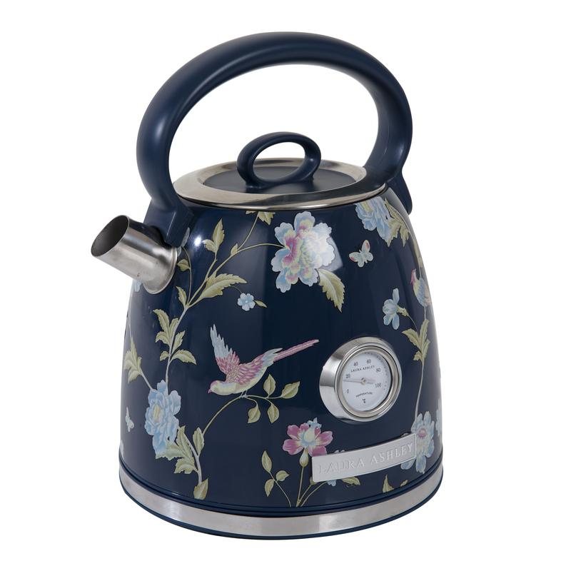 Laura Ashley Blue Kettle 1.7L | At Portmeirion Online - Portmeirion Online