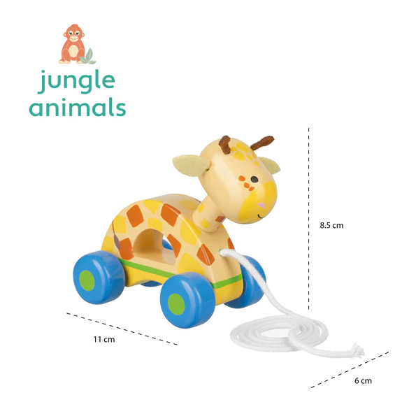 Orange Tree Giraffe Pull Along | At Portmeirion Online - Portmeirion Online