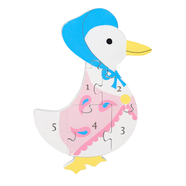 Jemima Puddle-Duck™ Number Puzzle | At Portmeirion Online - Portmeirion ...