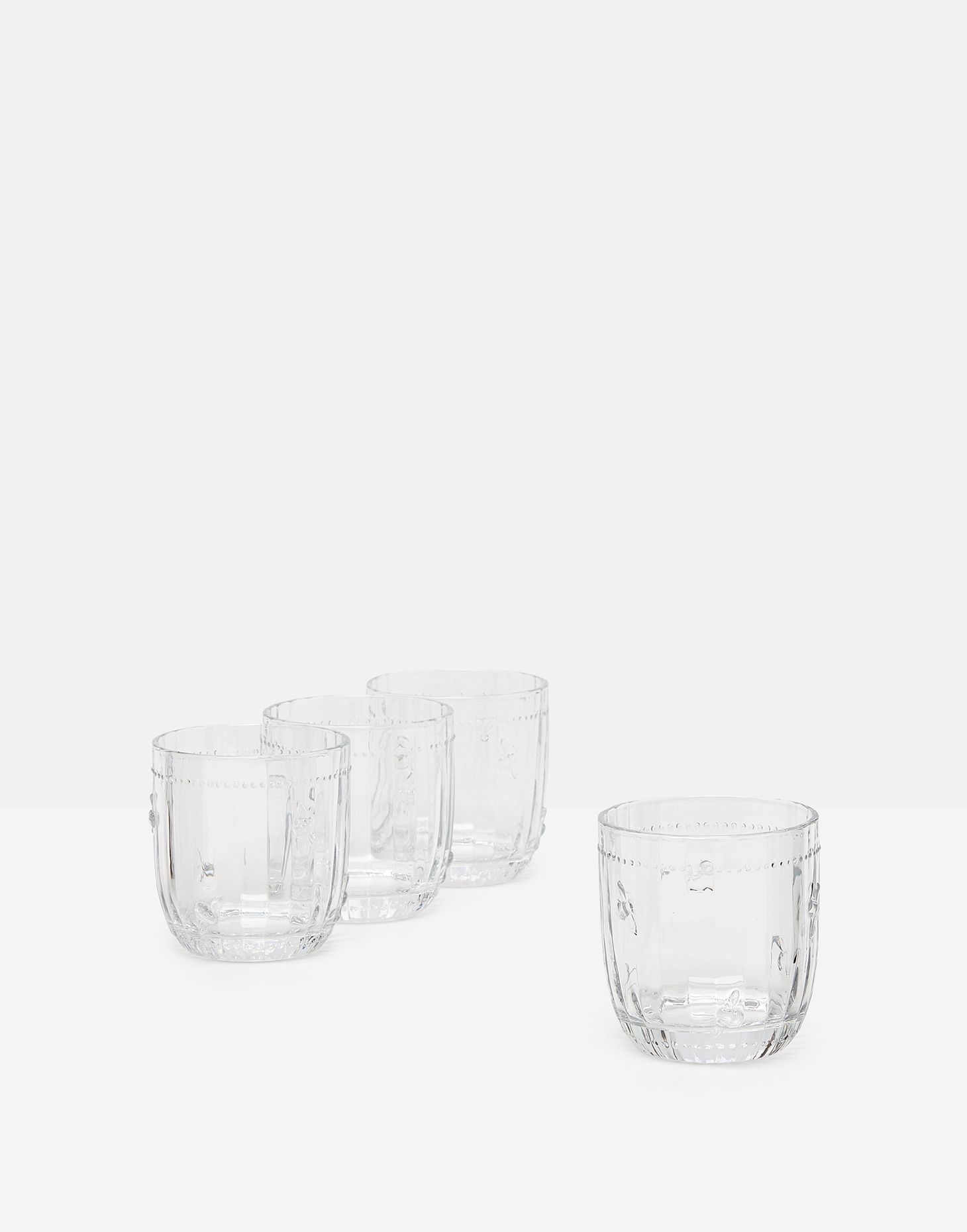 Joules Bees Glass Tumblers Set of 4 | Buy Online Here - Portmeirion Online