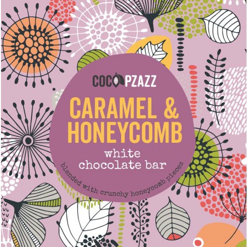 Coco Pzazz Caramel White Choc & Honeycomb Bar | At Portmeirion Online ...