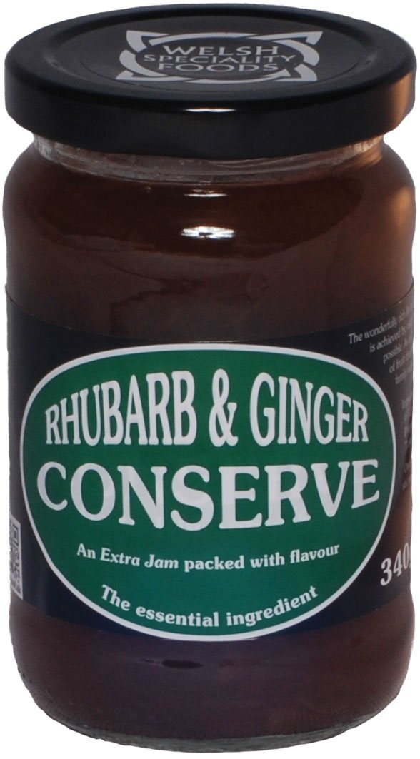 Welsh Speciality Foods Rhubarb & Ginger Conserve 340g | At Portmeirion ...