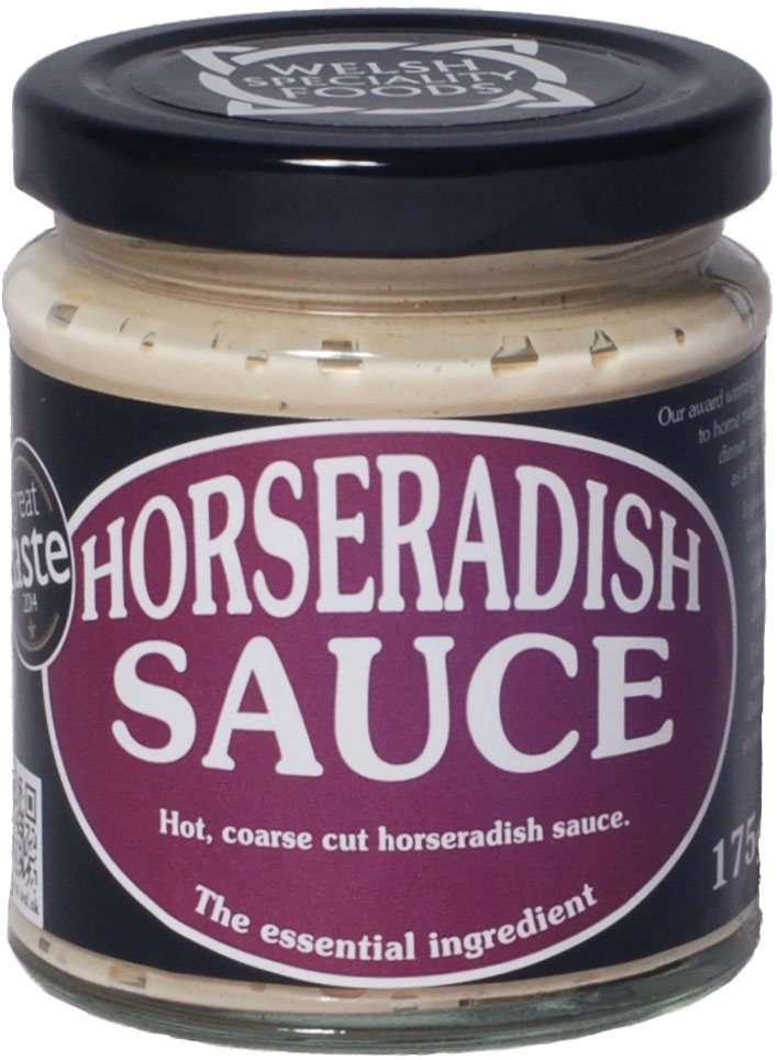 Welsh Speciality Foods Horseradish Sauce Hot 175g | At Portmeirion ...