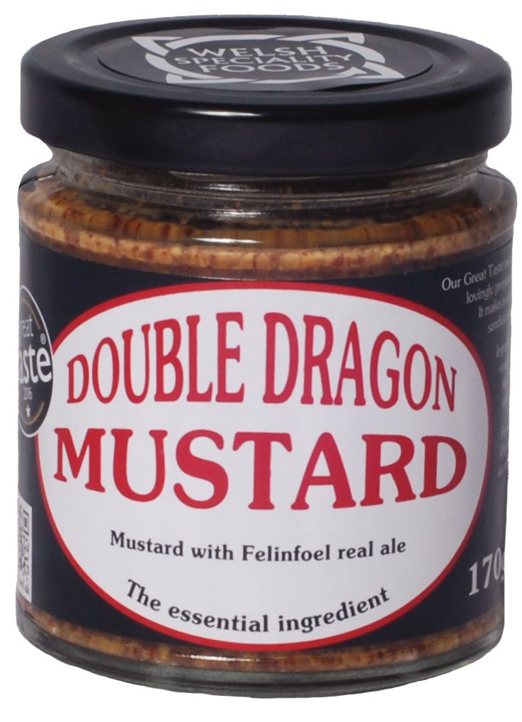 Double Dragon Ale Mustard 170g | Buy Online Here - Portmeirion Online