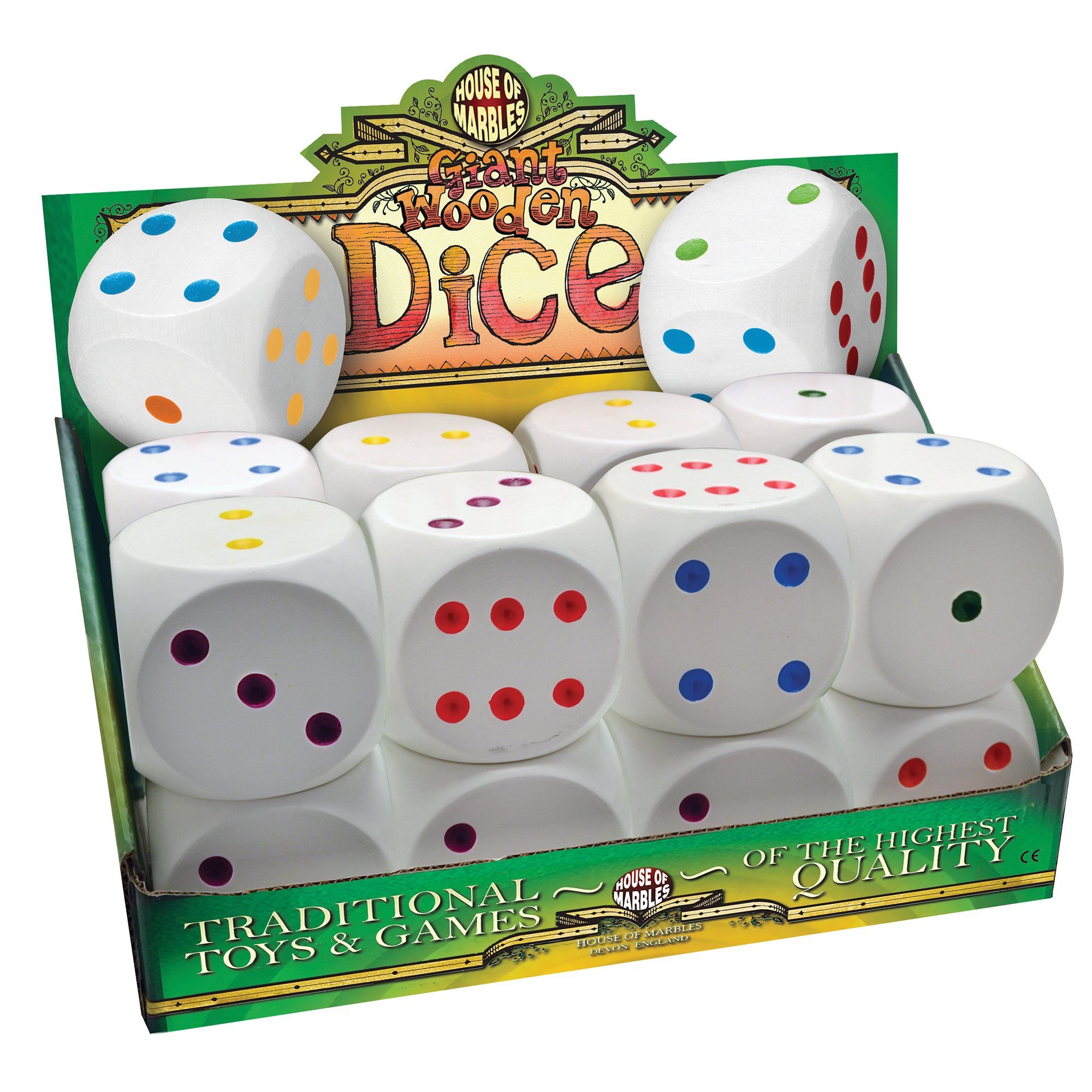 Giant Wooden Dice | Buy Online Here - Portmeirion Online