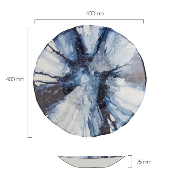 Anton Studio Designs Abstract Blue Bowl | At Portmeirion Online ...