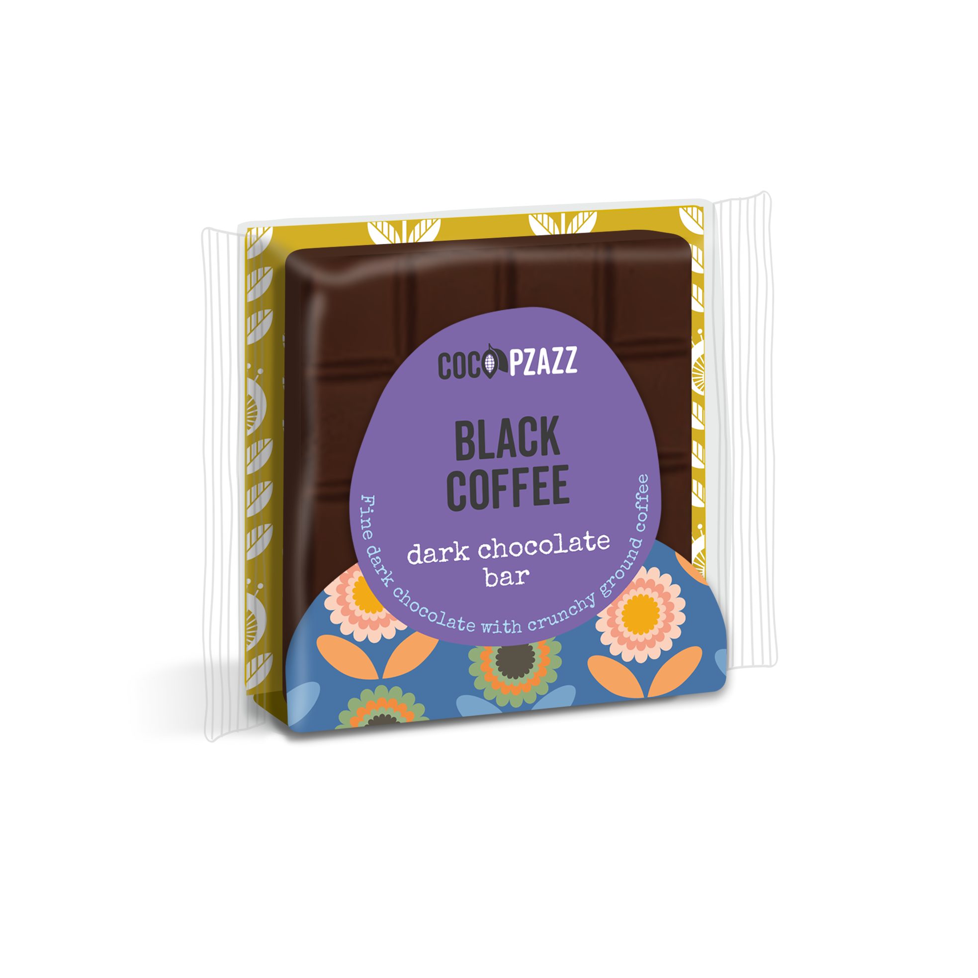 Black Coffee Dark Chocolate Mini Square 45g | Buy Online Here ...