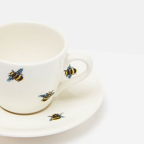Joules Bees Espresso Cup & Saucer | At Portmeirion Online - Portmeirion ...