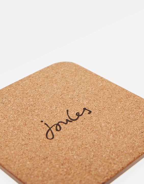 Joules Brightside Corkback Coasters | Buy Online - Portmeirion Online