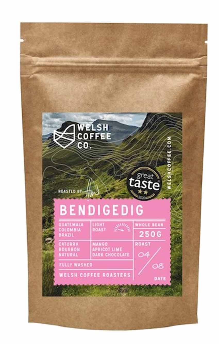 Welsh Coffee Co. Bendigedig Whole Bean Coffee 250g | At Portmeirion ...