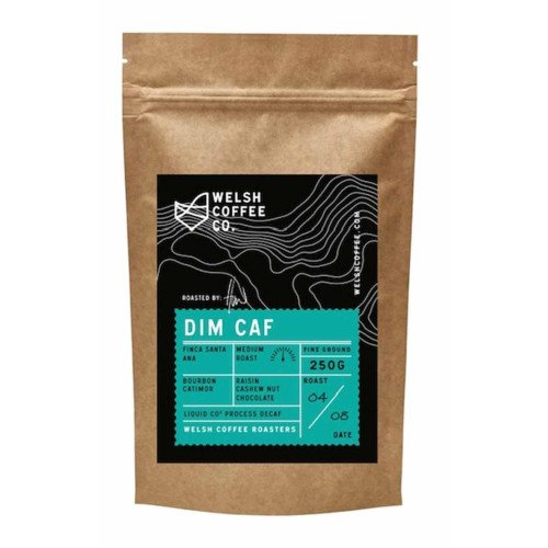 Welsh Coffee Co. Dim Caf Ground Coffee 250g | At Portmeirion Online ...