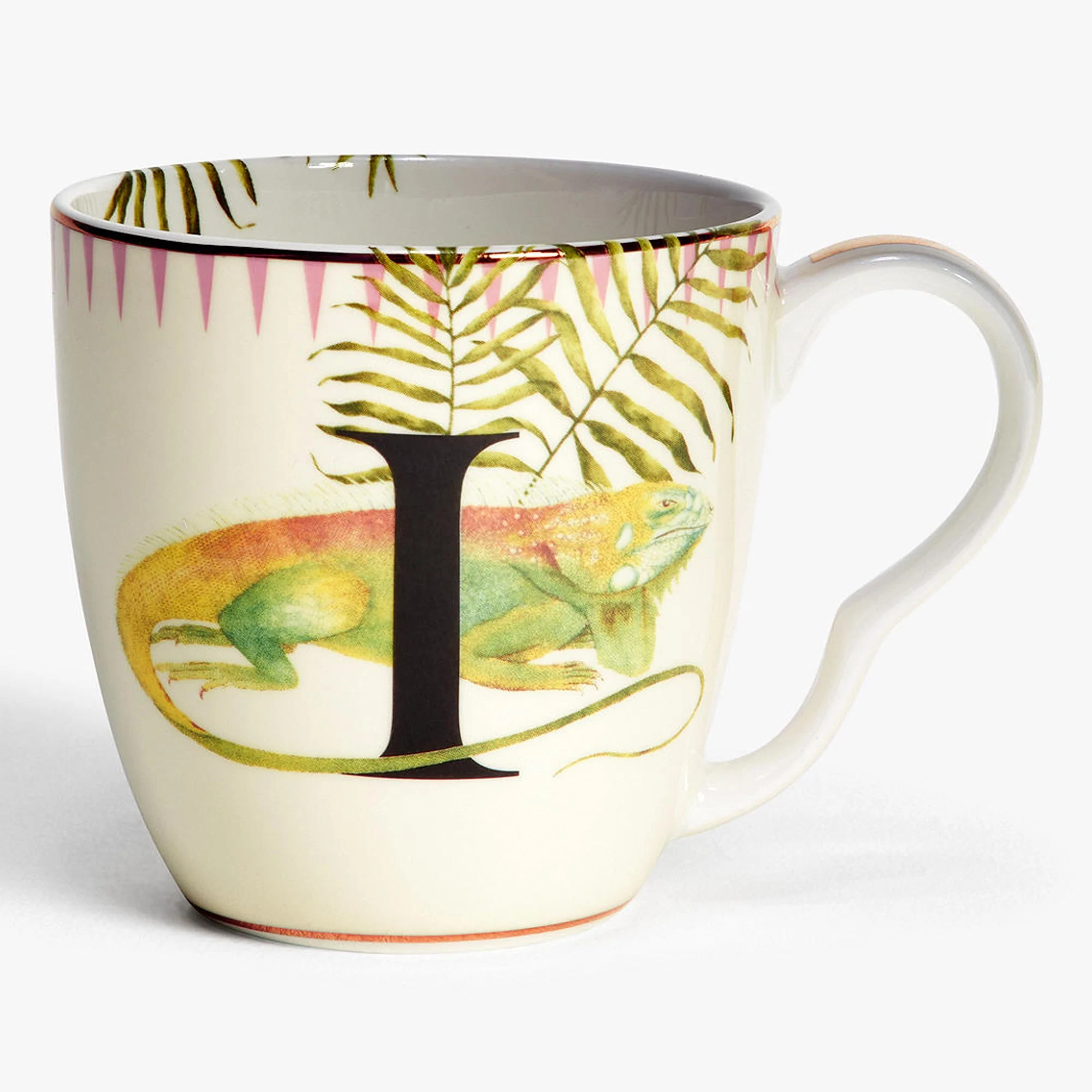 Yvonne Ellen Alphabet Mug I for Iguana | At Portmeirion Online ...