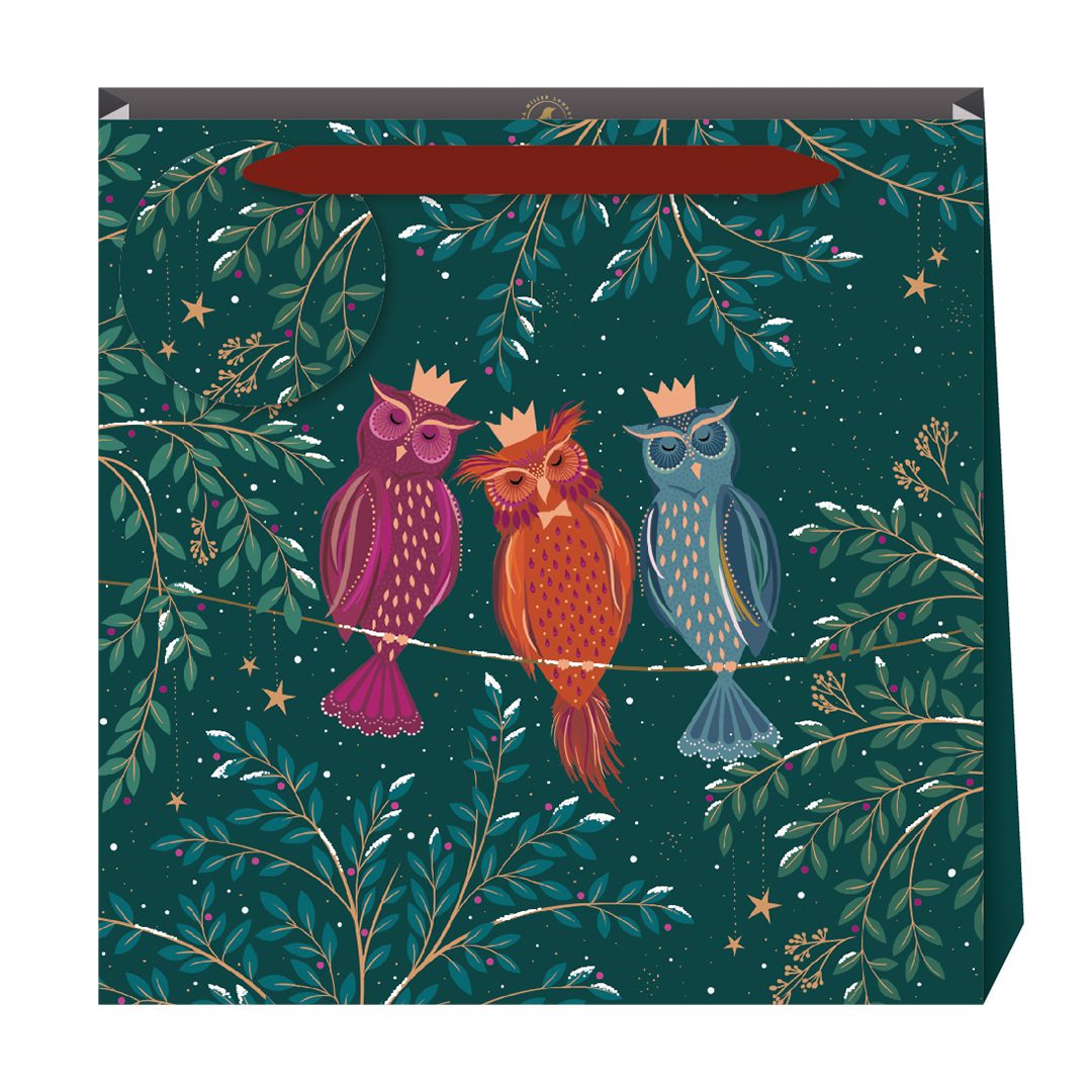 Sara Miller Woodland Tales Owl Medium Bag | At Portmeirion Online ...