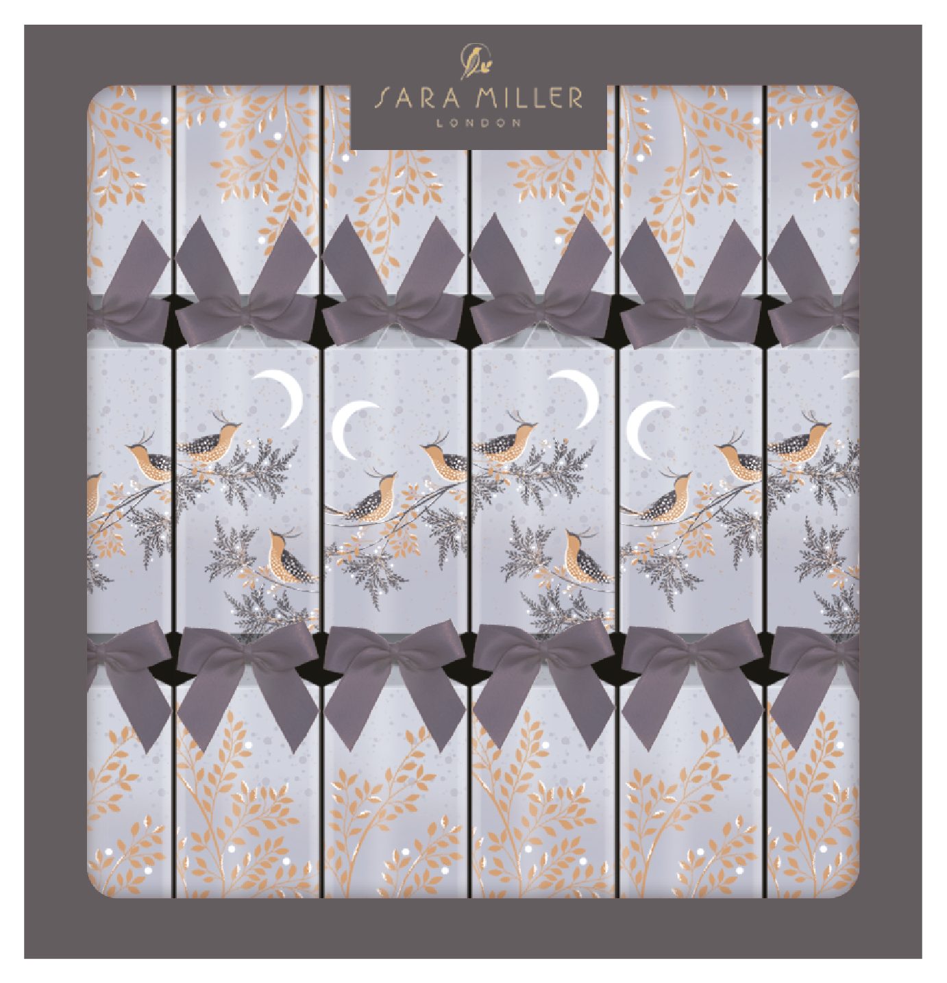 Sara Miller Winter Snow Premium Crackers | At Portmeirion Online ...