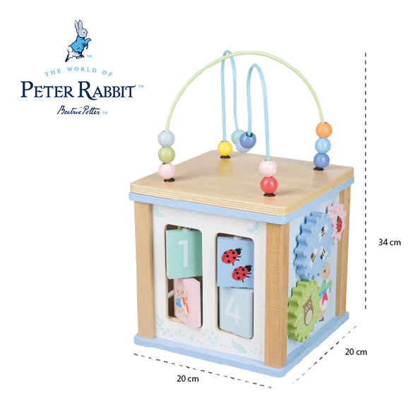 Peter Rabbit™ Activity Cube | At Portmeirion Online - Portmeirion Online