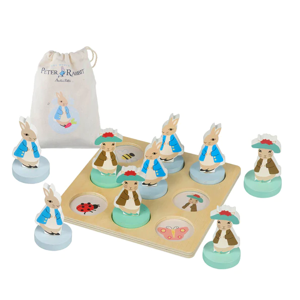 Peter Rabbit™ Tic Tac Toe | At Portmeirion Online - Portmeirion Online