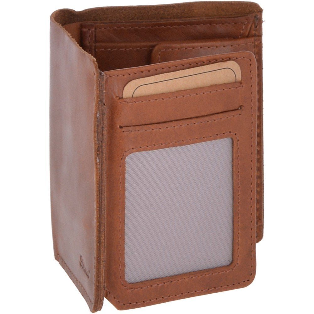Ashwood Kingsbury Leather Oily Hunter Bill Fold Card And Identificatio ...