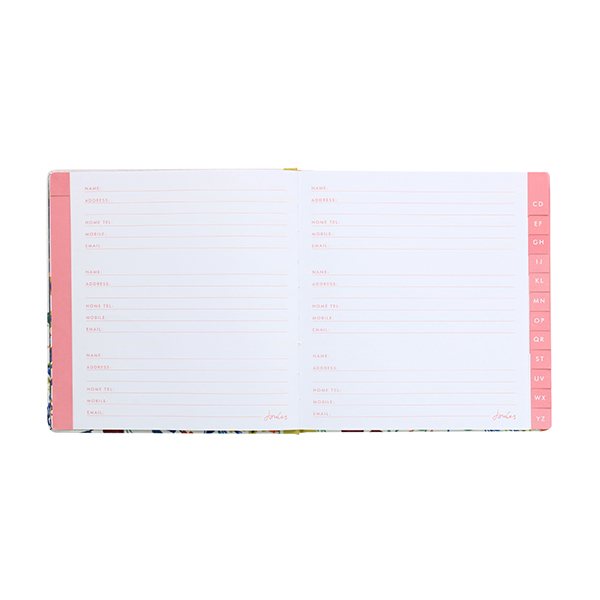 Joules Address Book | Buy Online Here - Portmeirion Online
