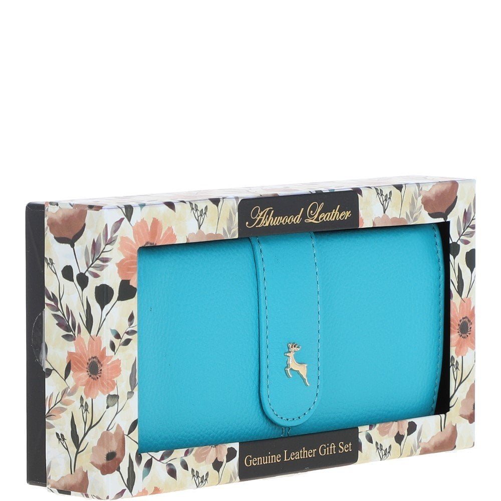 Ashwood Leather Jarrow Large Leather Purse | At Portmeirion Online ...