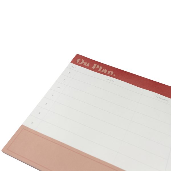 Alice Scott Weekly Desk Planner Pad | Buy Online here - Portmeirion Online