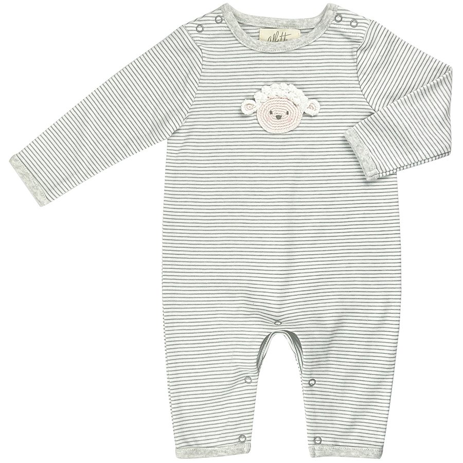 Albetta Crochet Layla Lamb Babygro | At Portmeirion Online ...