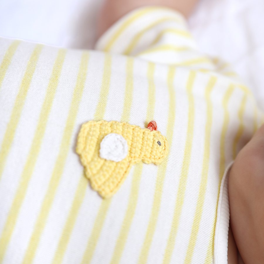 Albetta Crochet Coco Chick Babyvest | At Portmeirion Online ...
