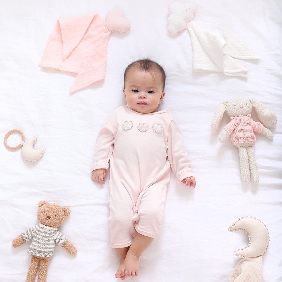 Albetta Crochet Sweetheart Babygro | At Portmeirion Online ...