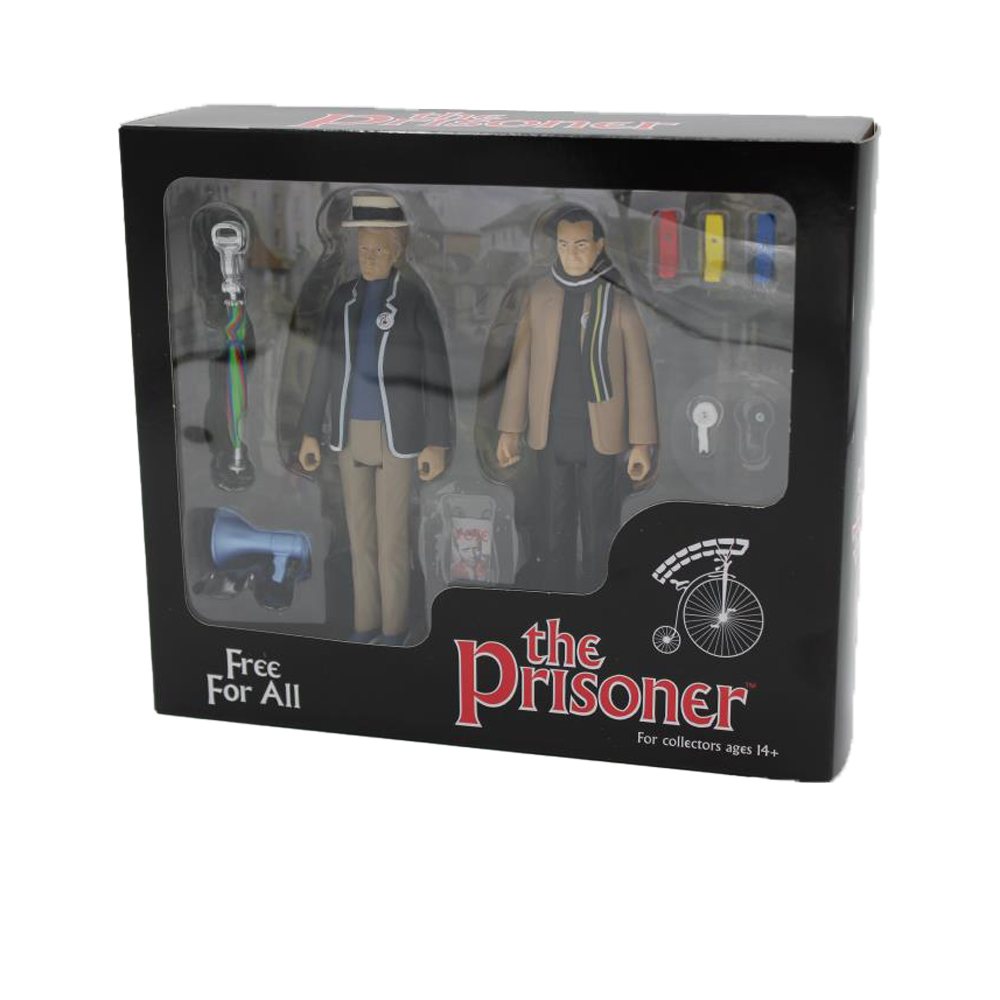 The Prisoner Free For All Two Figure Set | At Portmeirion Online ...