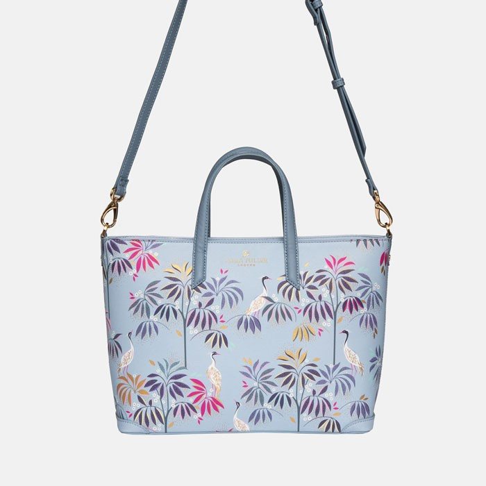 Sara Miller Crane Garden Medium Tote Bag | At Portmeirion Online - Portmeirion Online