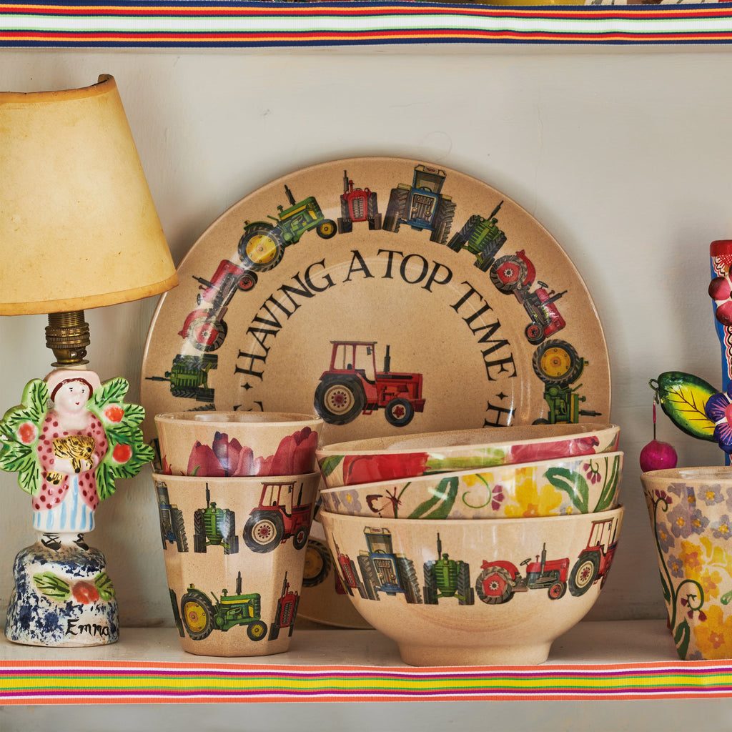 Emma Bridgewater Forget Me Not & Primrose Rice Husk Beaker portmeirion ...