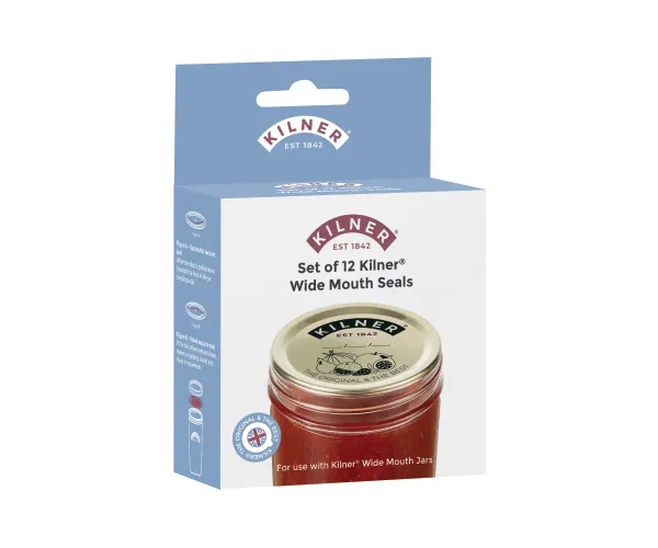 Kilner Set of 12 Wide Mouth Seals | At Portmeirion Online - Portmeirion ...
