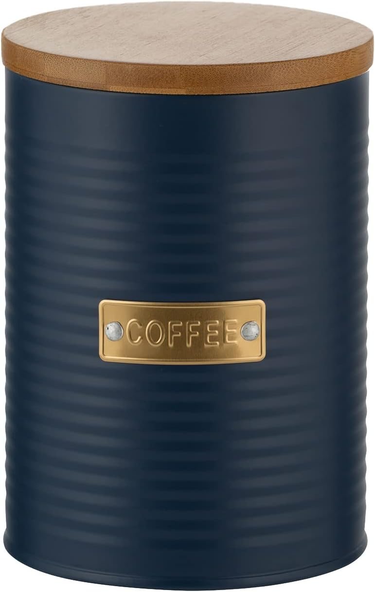 Typhoon Otto Navy Coffee Storage Tin | Buy Online Here - Portmeirion Online