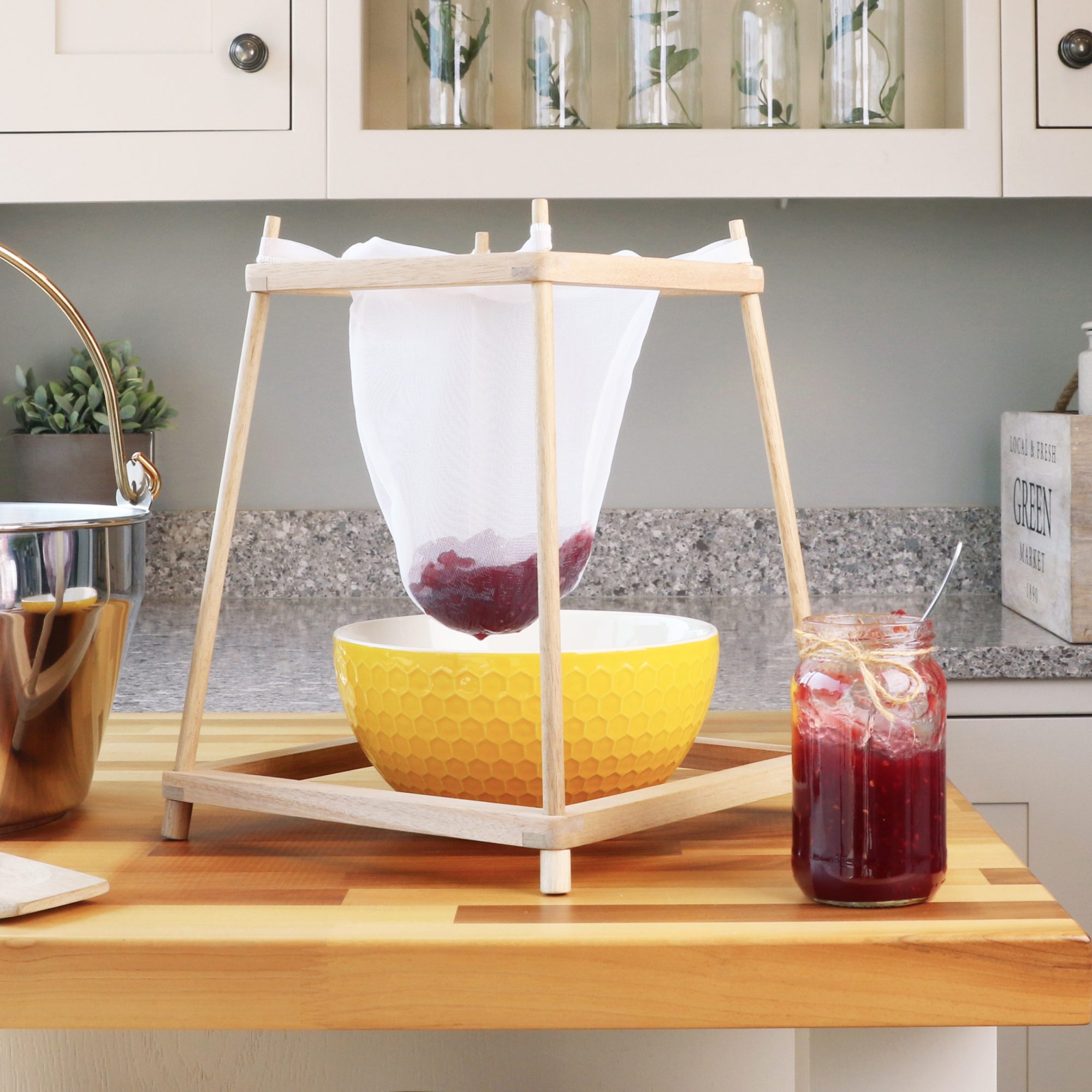 The Kitchen Pantry Jam Straining Bag & Stand | At Portmeirion Online ...