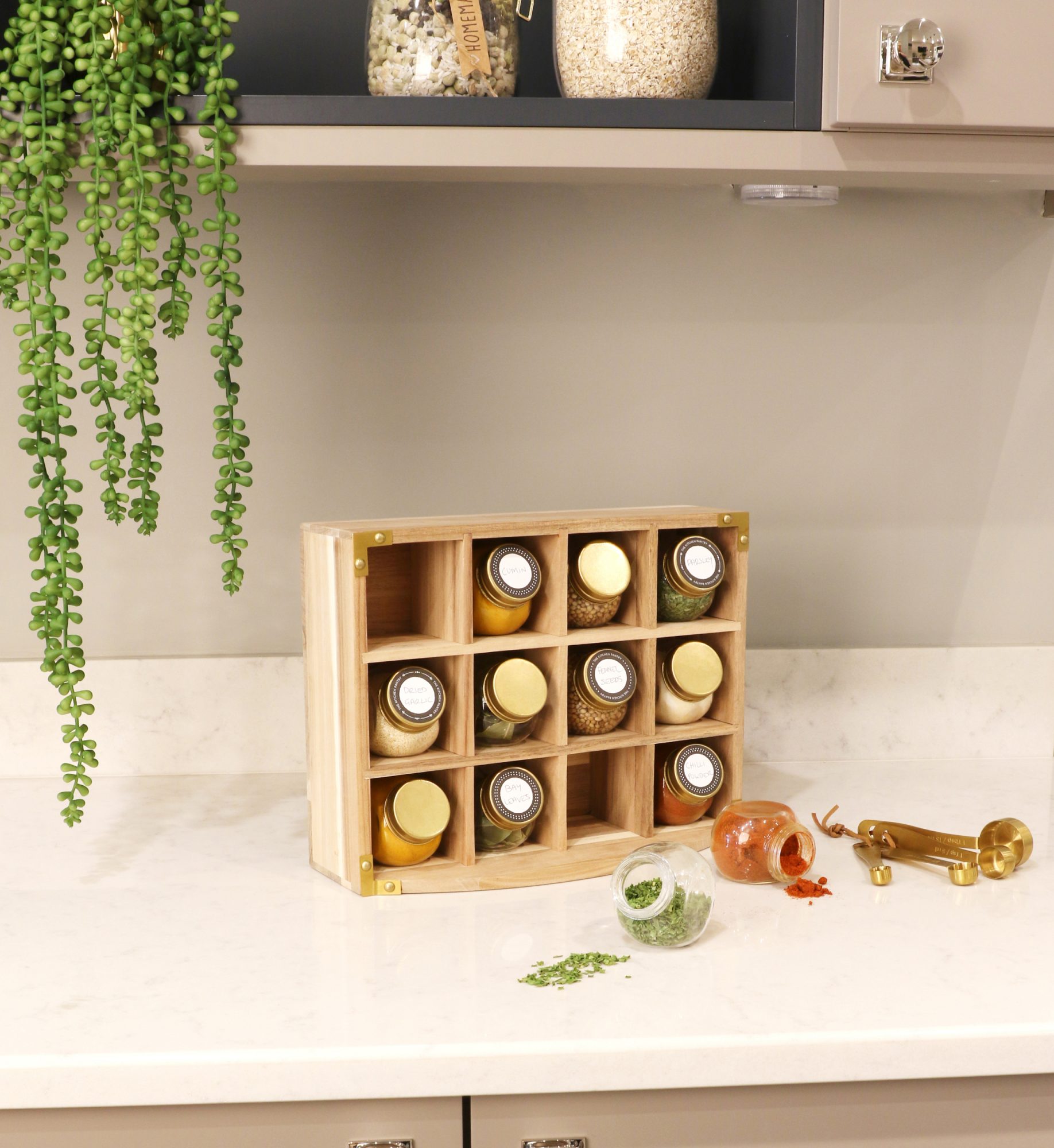 The Kitchen Pantry Spice Rack 12 Spice Jar | At Portmeirion Online ...